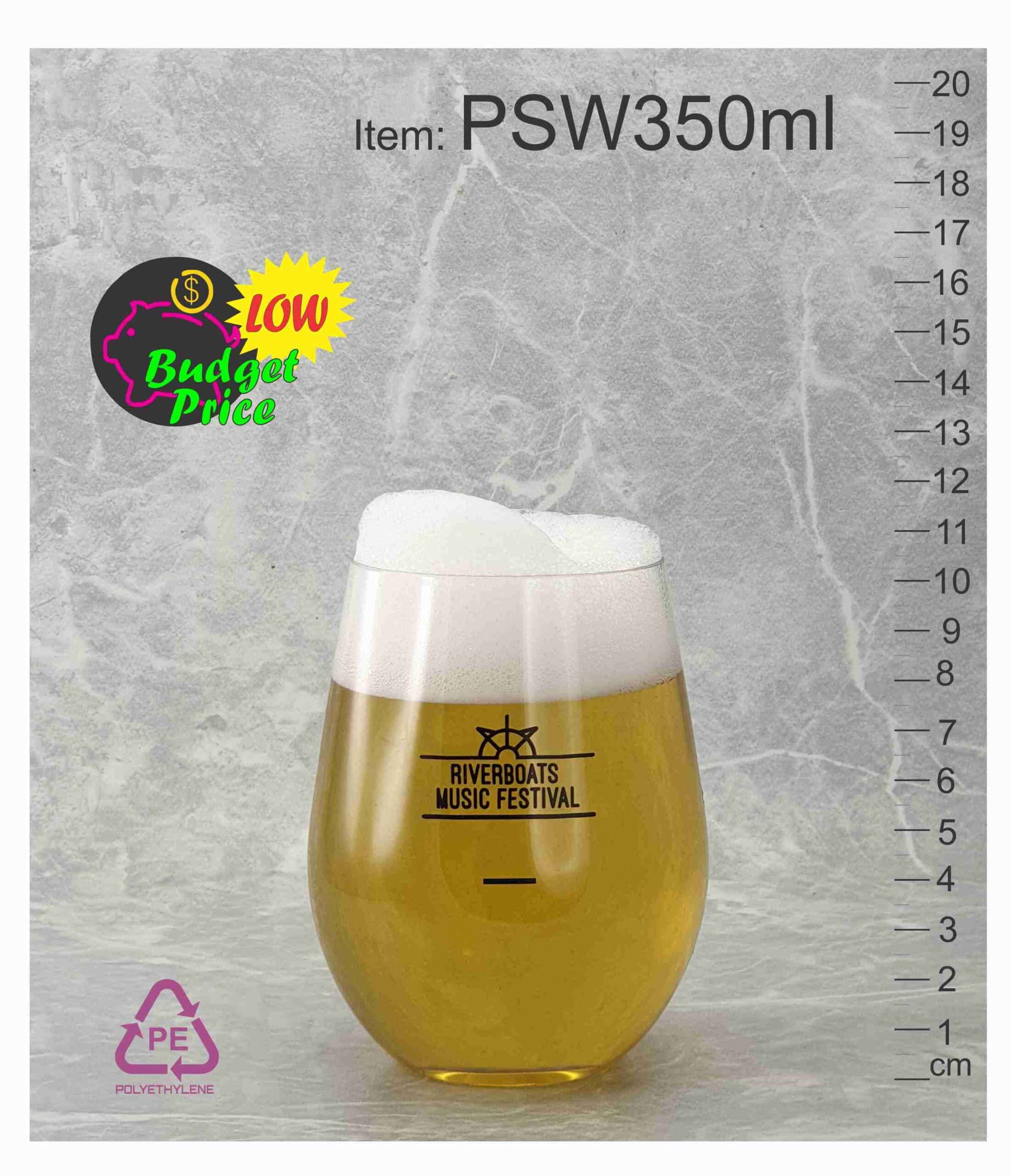 Custom Printed Plastic Glassware Mugs Cups Glasses Australia